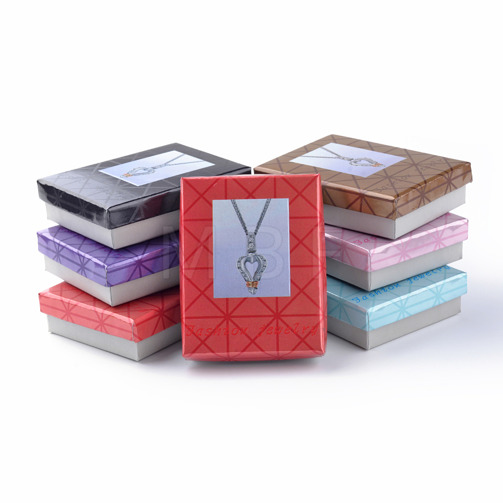 Cardboard Jewelry Set Boxes - mybeadsfindings.com